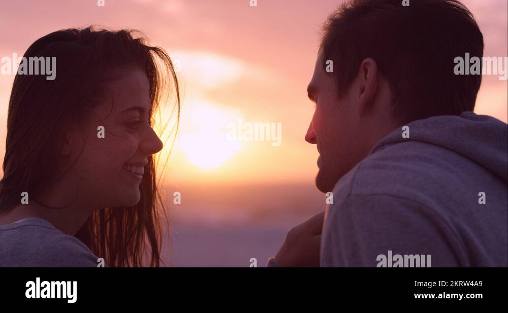 Couple kissing kiss love romance intimacy Stock Videos & Footage - HD ...