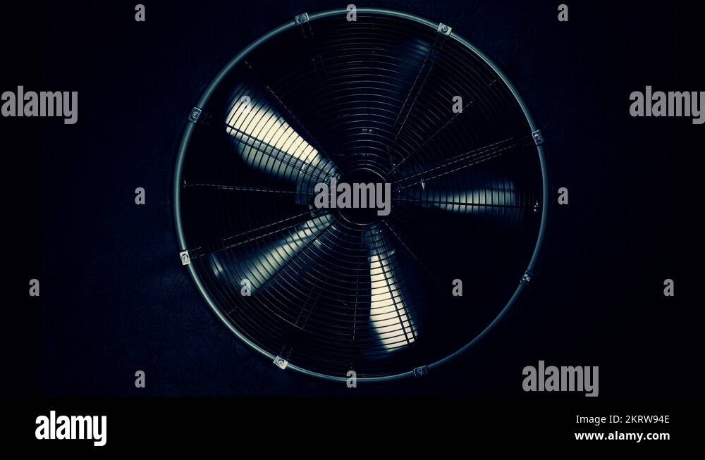 Slow rotating ventilation fan. 4K UHD Stock Video Footage - Alamy