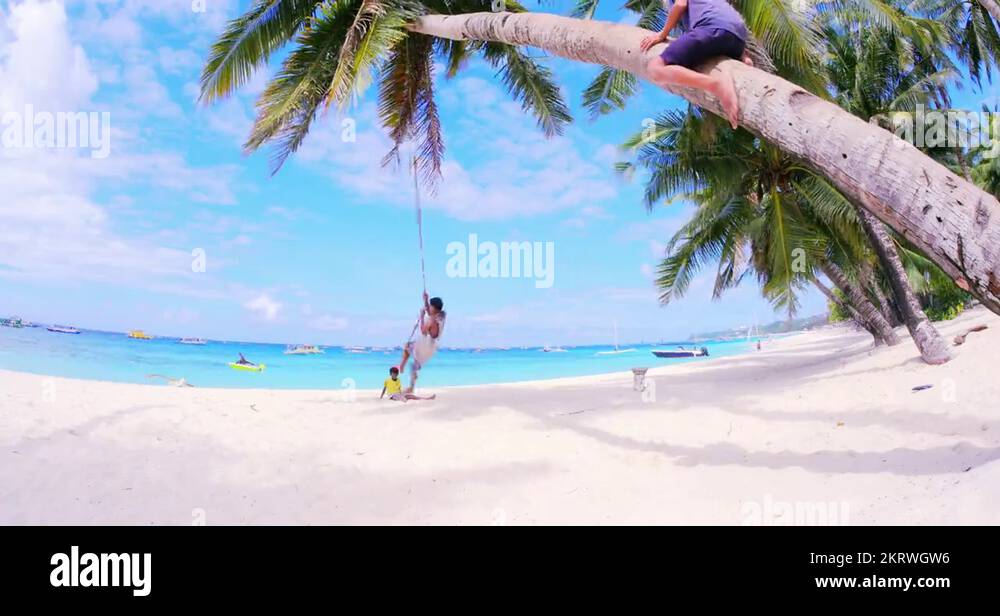 Kids on rope swing Stock Videos & Footage - HD and 4K Video Clips - Alamy