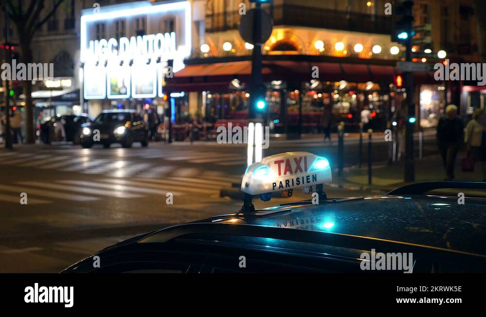 Paris taxi sign Stock Videos & Footage - HD and 4K Video Clips - Alamy