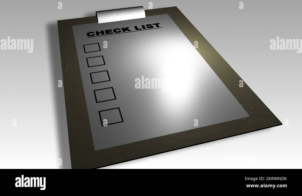 Check list 3d Stock Videos & Footage - HD and 4K Video Clips - Alamy
