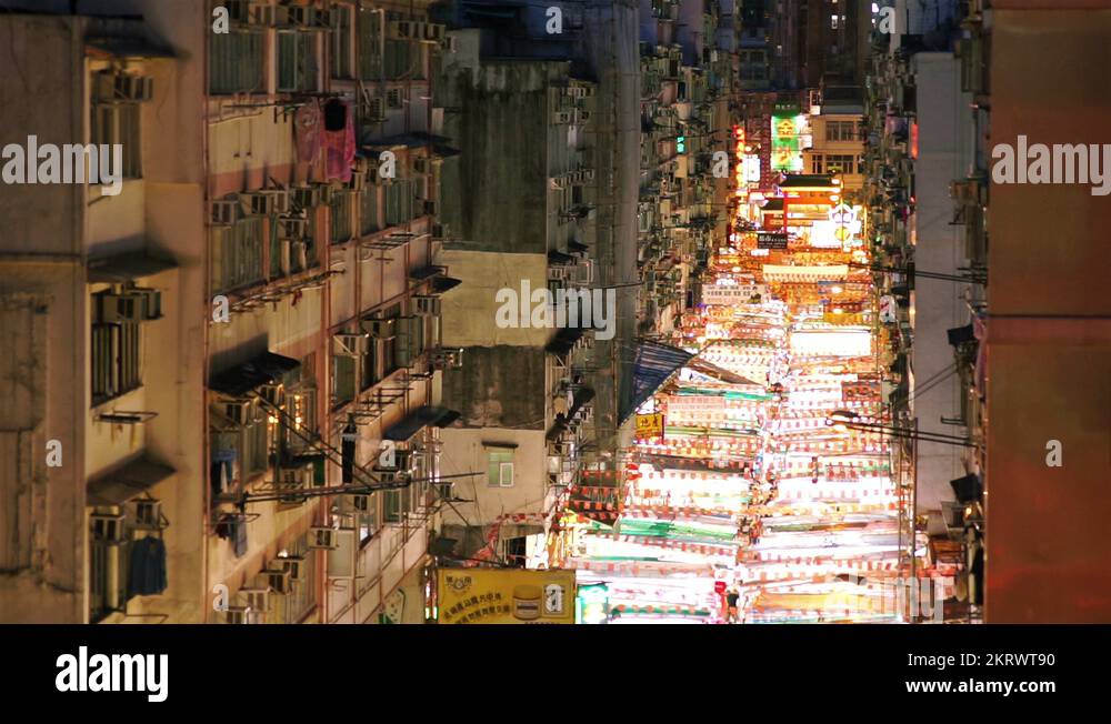 Temple street hong kong hong kong temple Stock Videos & Footage - HD ...