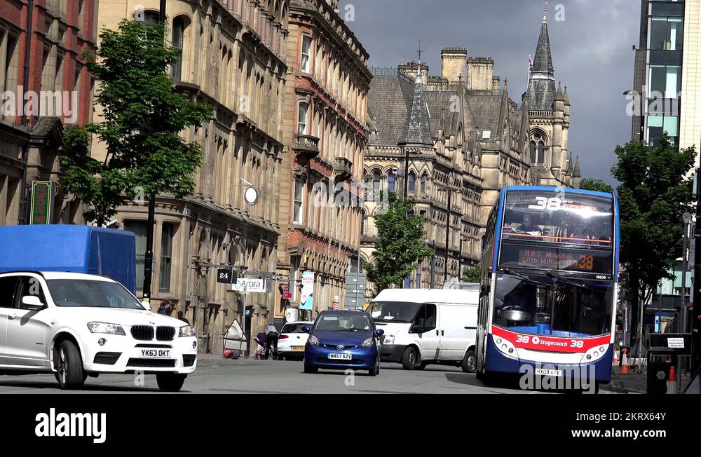 Bus traffic manchester Stock Videos & Footage - HD and 4K Video Clips ...