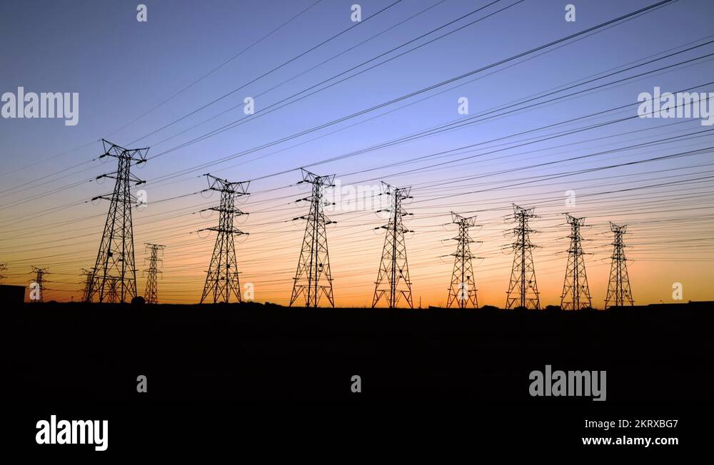 National grid electrical transmission Stock Videos & Footage - HD and ...