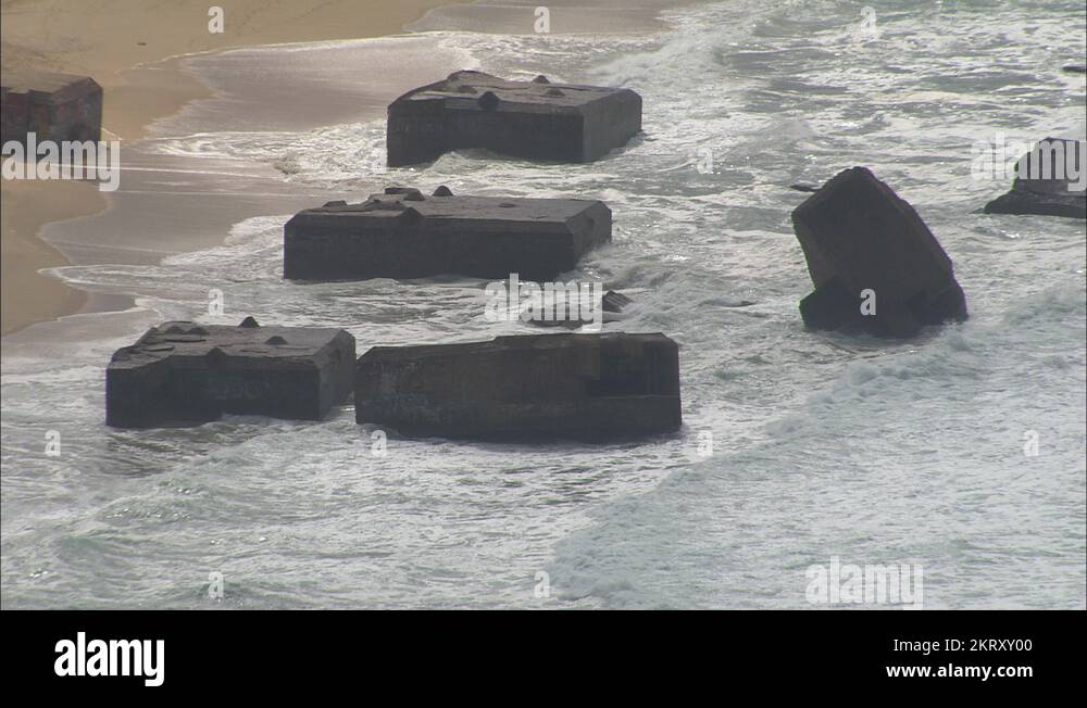 Sea defences ww2 Stock Videos & Footage - HD and 4K Video Clips - Alamy
