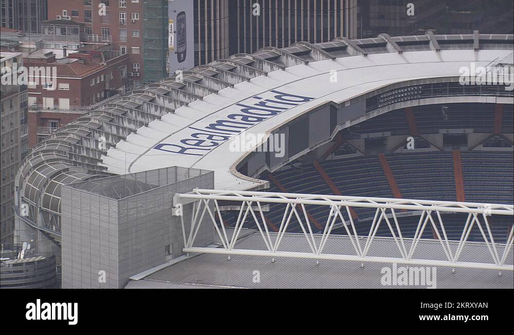 Santiago bernabeu aerial Stock Videos & Footage - HD and 4K Video Clips ...