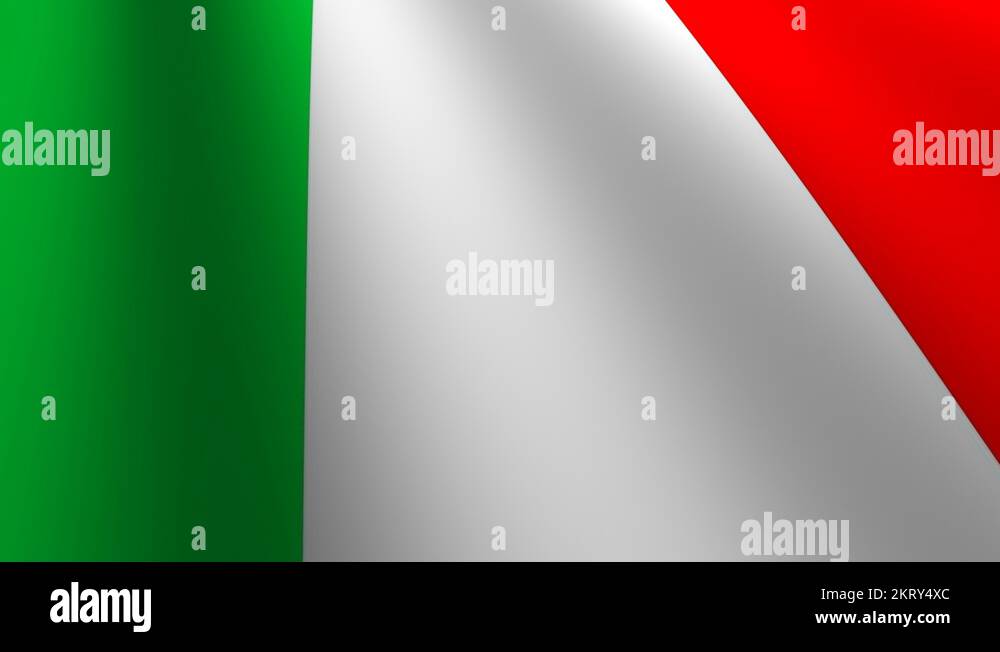 italy flag loop Flags flags nation country Nations united Stock Video ...