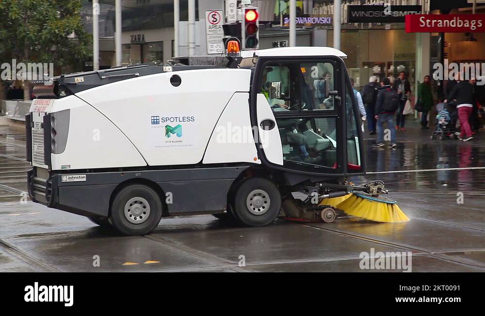 Brush of a street sweeper Stock Videos & Footage - HD and 4K Video ...