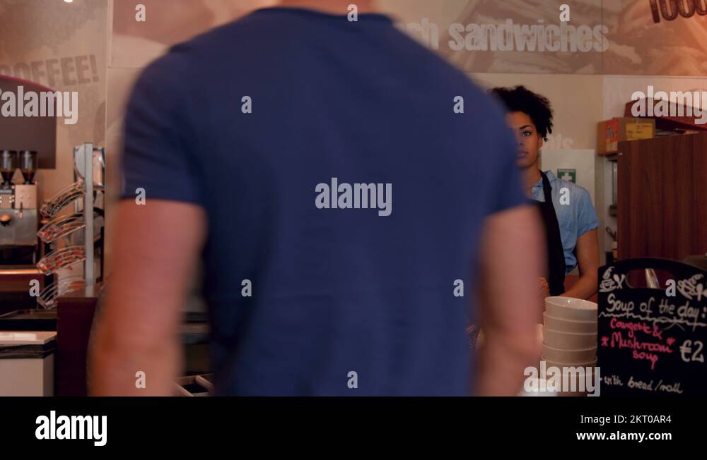 Man getting coffee Stock Videos & Footage - HD and 4K Video Clips - Alamy