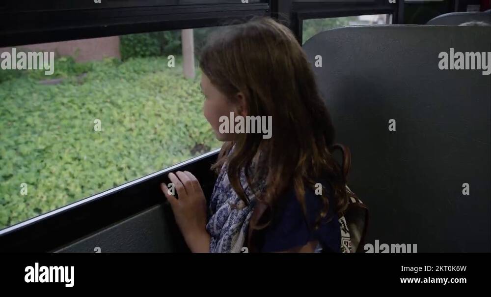 Bullying on the school bus - hair pulling Stock Video Footage - Alamy