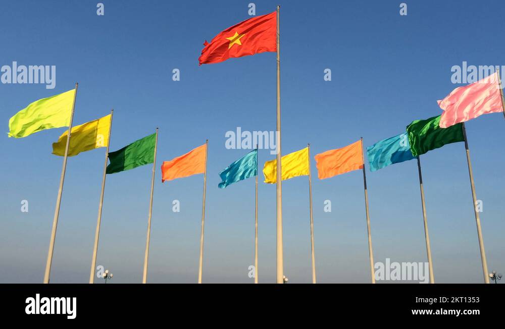 Colourful flags world nations flags Stock Videos & Footage - HD and 4K ...