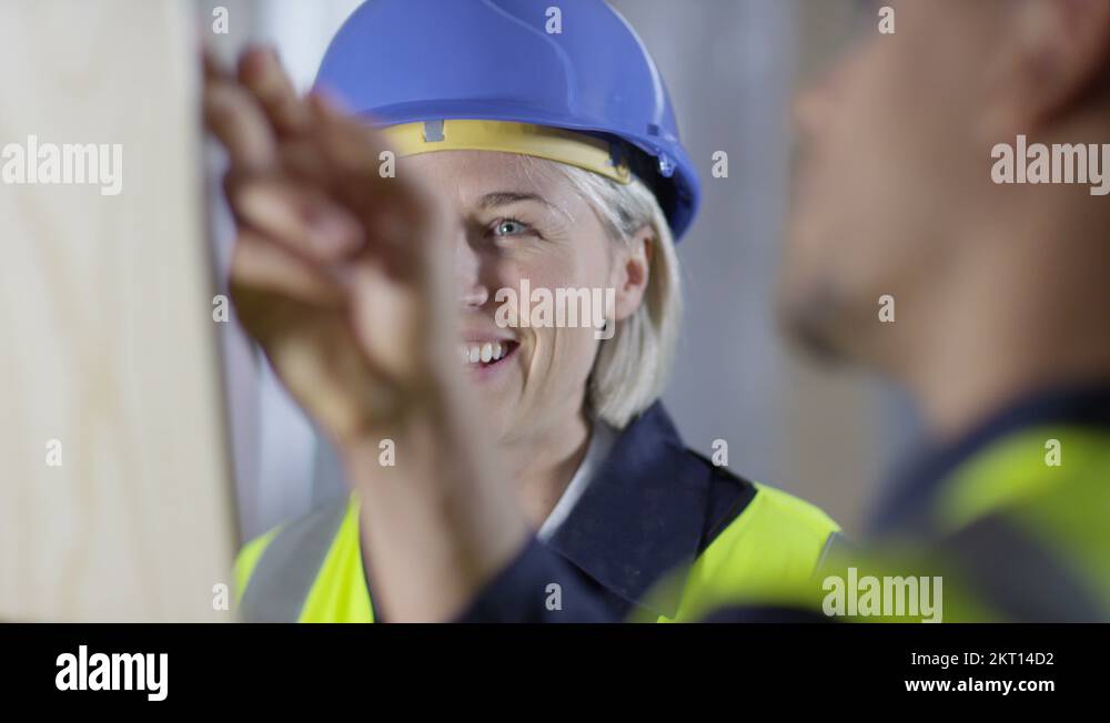 Female construction worker working Stock Videos & Footage - HD and 4K ...