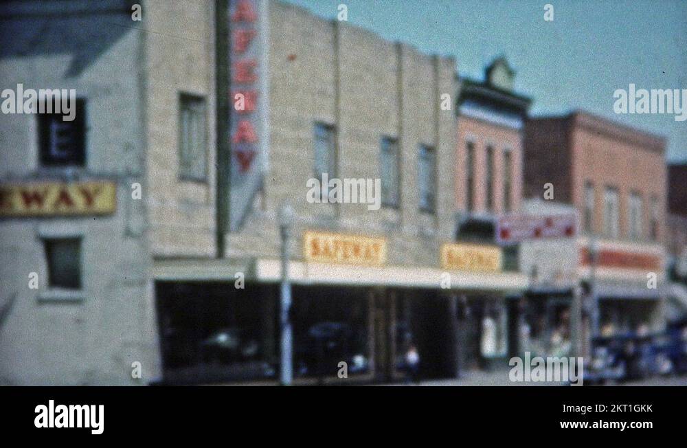 Downtown main street retro Stock Videos & Footage - HD and 4K Video ...