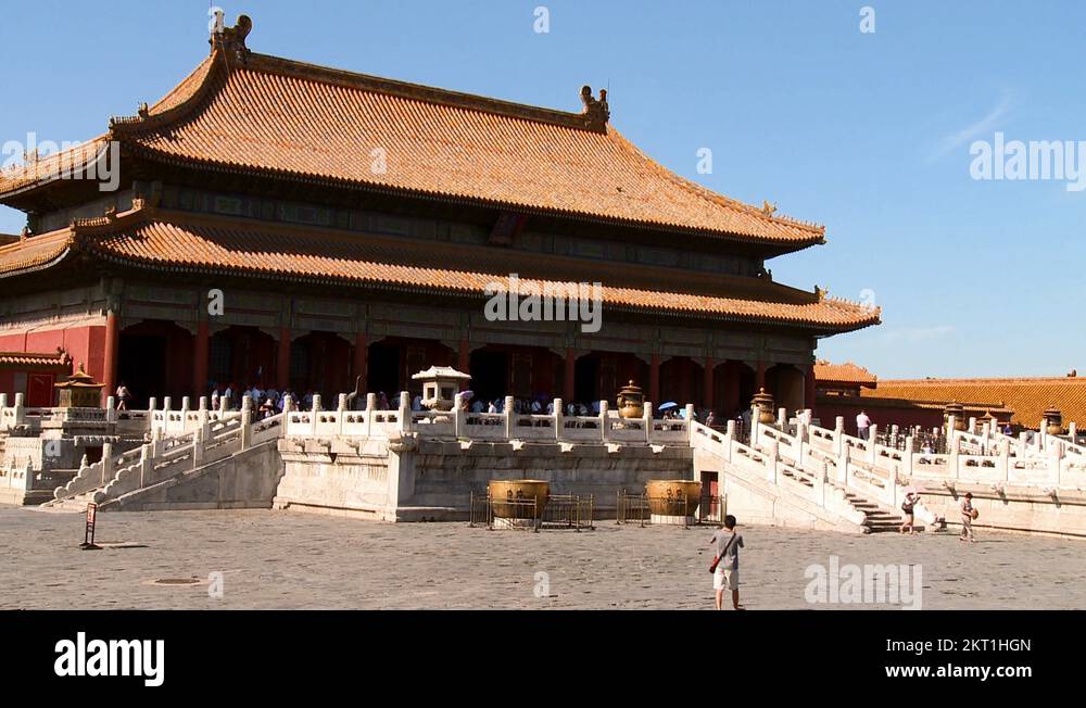Ancient China, Forbidden City Palace Stock Video Footage - Alamy