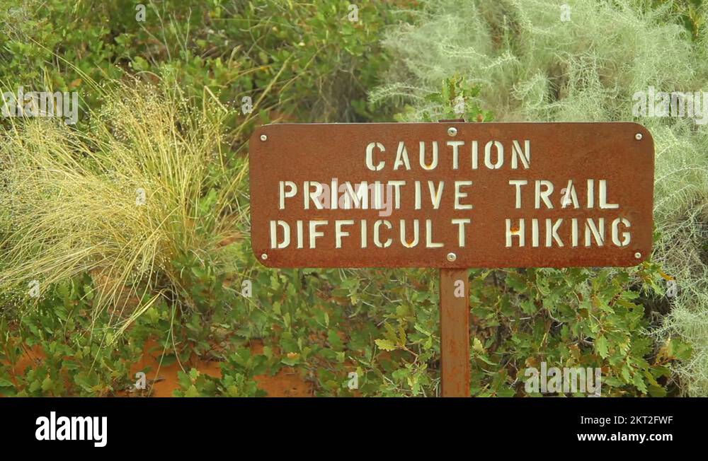Trail warning sign Stock Videos & Footage - HD and 4K Video Clips - Alamy