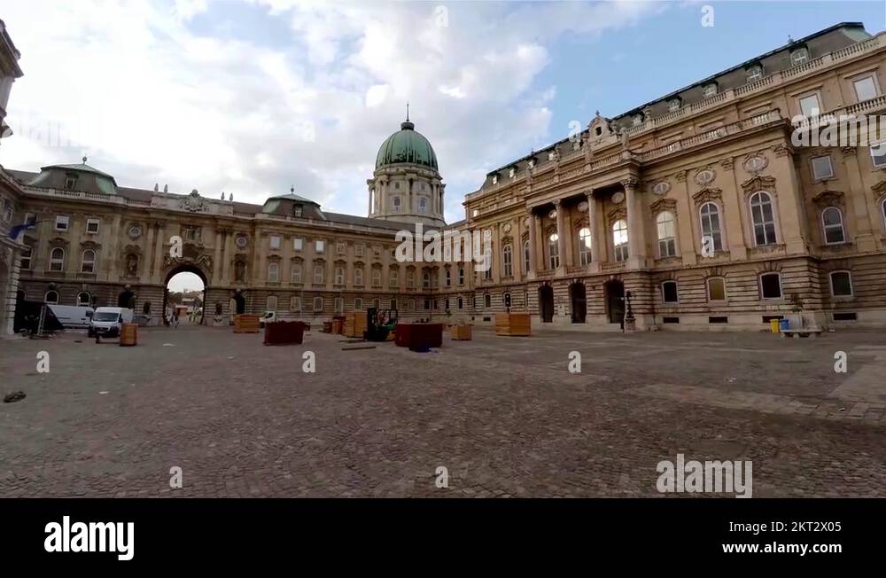 Buda Castle. Royal Palace in Budapest. 4K Stock Video Footage - Alamy