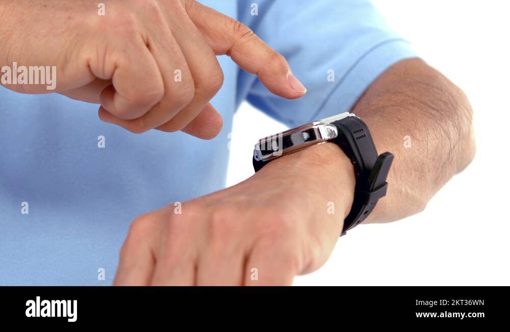 Using her smartwatch Stock Videos & Footage - HD and 4K Video Clips - Alamy