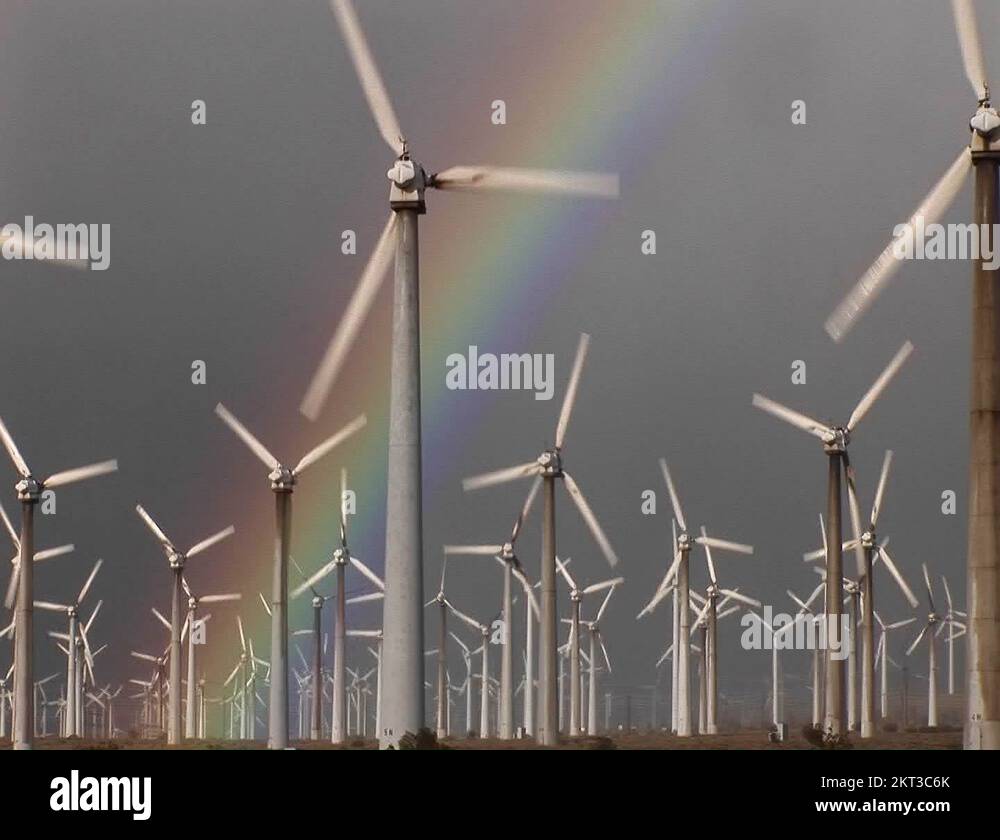 Wind powered electric generators Stock Videos & Footage - HD and 4K ...