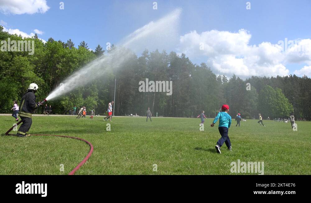 Man fire hose Stock Videos & Footage - HD and 4K Video Clips - Alamy