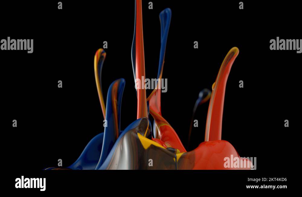 Colorful paint splash backgrounds Stock Videos & Footage - HD and 4K ...