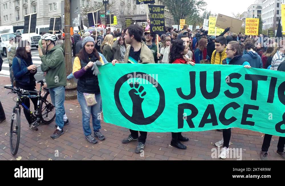 College protest climate change Stock Videos & Footage - HD and 4K Video ...