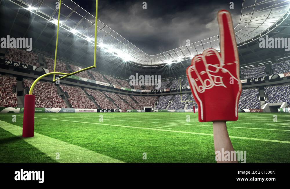 Stadium foam finger Stock Videos & Footage - HD and 4K Video Clips - Alamy