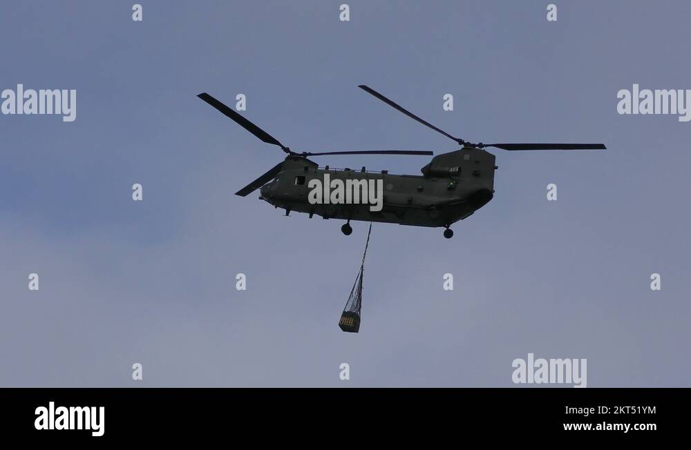 Boeing ch 47 ch 47 chinook helicopter chopper Stock Videos & Footage ...