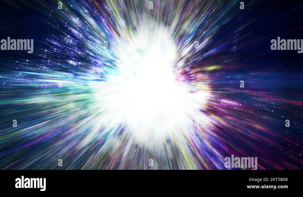 Flying through outer space as a supernova bursts light - Star Warp 033 ...