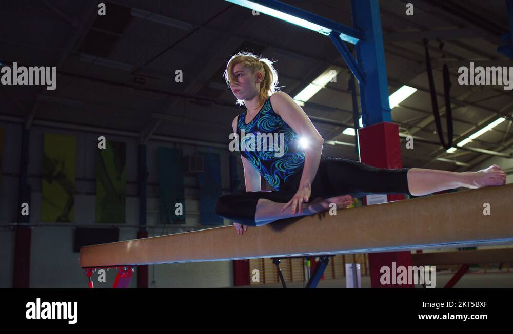 Female gymnast beam Stock Videos & Footage - HD and 4K Video Clips - Alamy