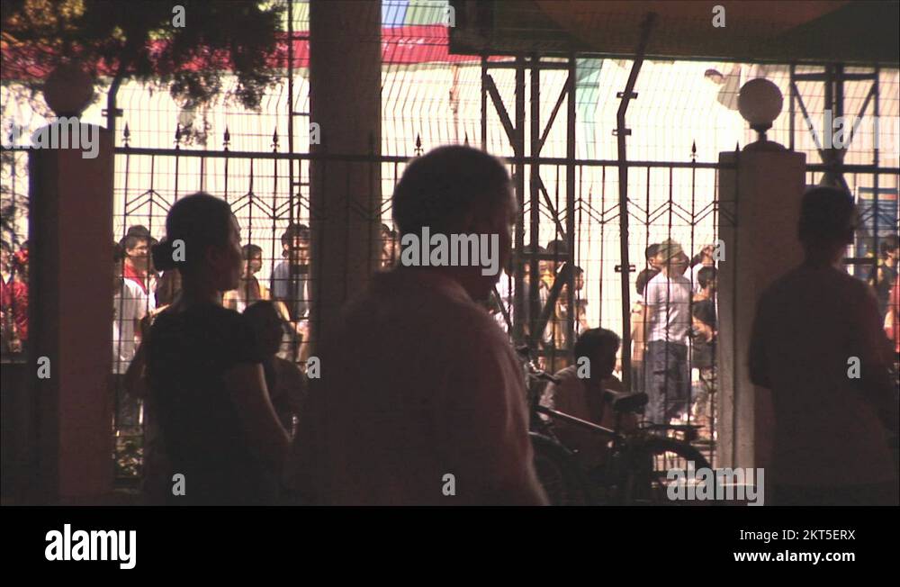 Chinese people dancing, stadium, China Stock Video Footage - Alamy