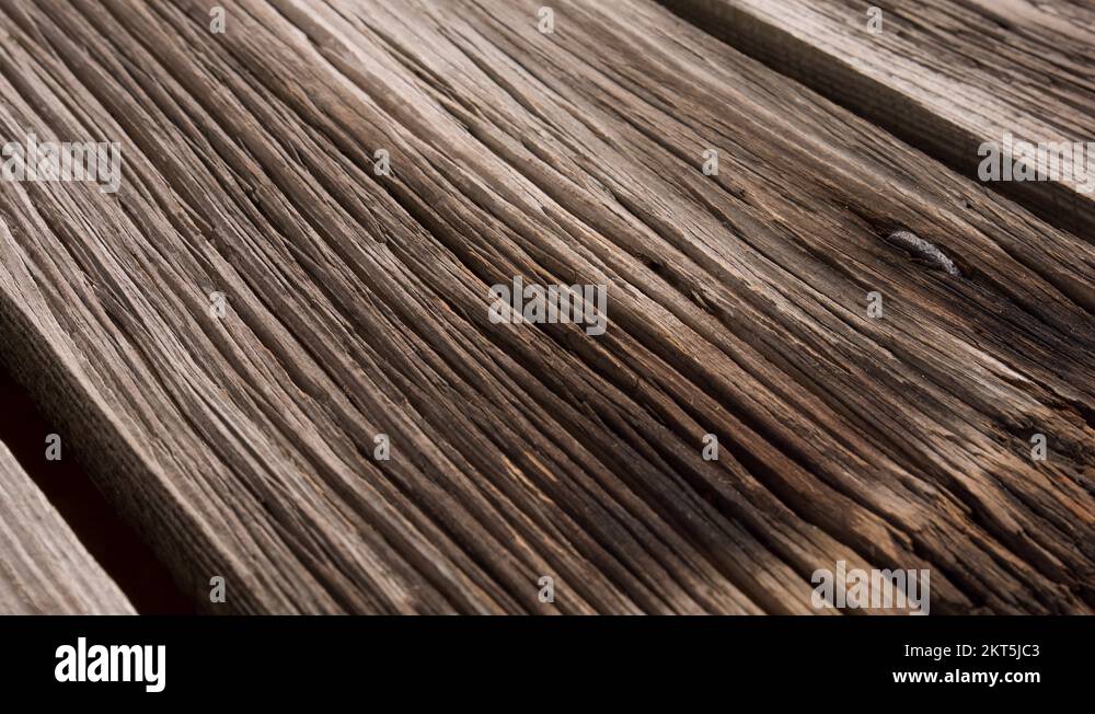 Wooden texture motion dolly-shot background, 4k macro old wood ...