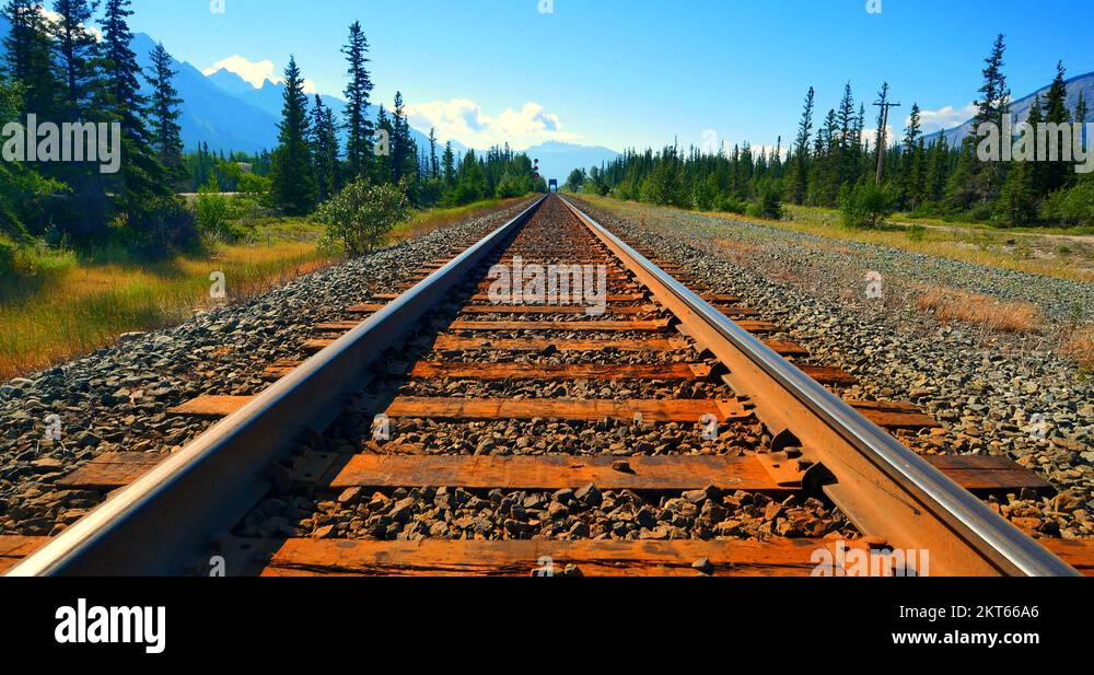 Parallel steel rails Stock Videos & Footage - HD and 4K Video Clips - Alamy