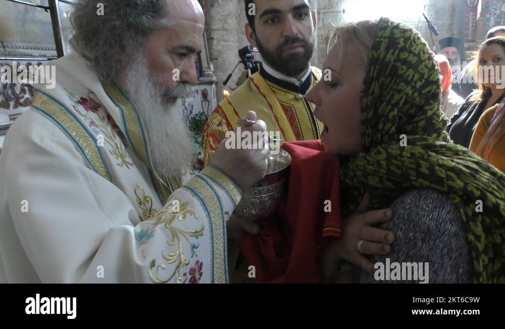 Greek catholic church of the holy eucharist Stock Videos & Footage - HD ...