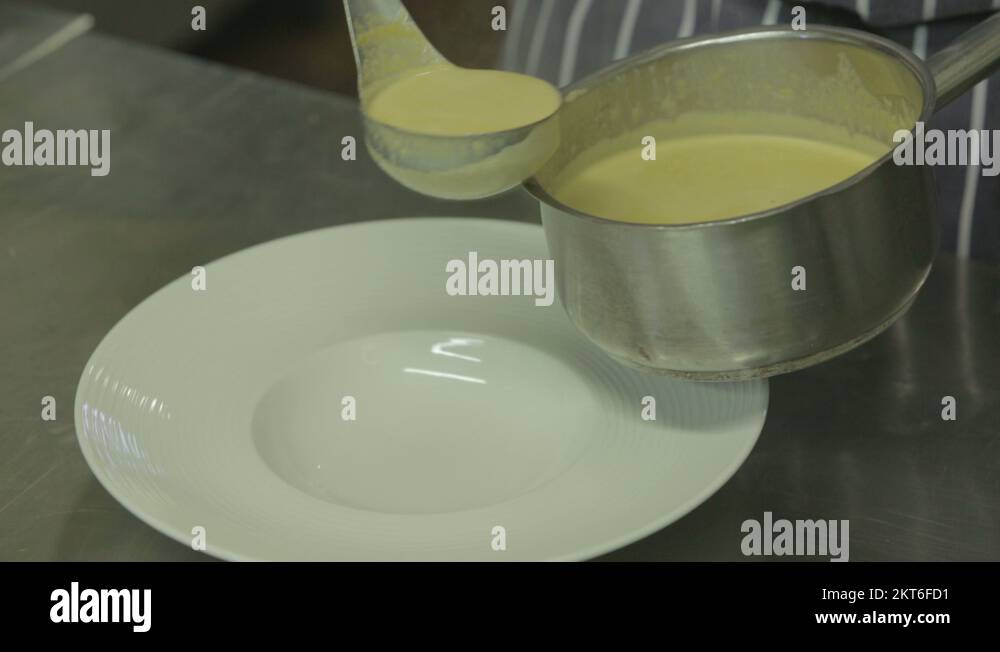 Chef plating food in commercial kitchen Stock Videos & Footage - HD and ...