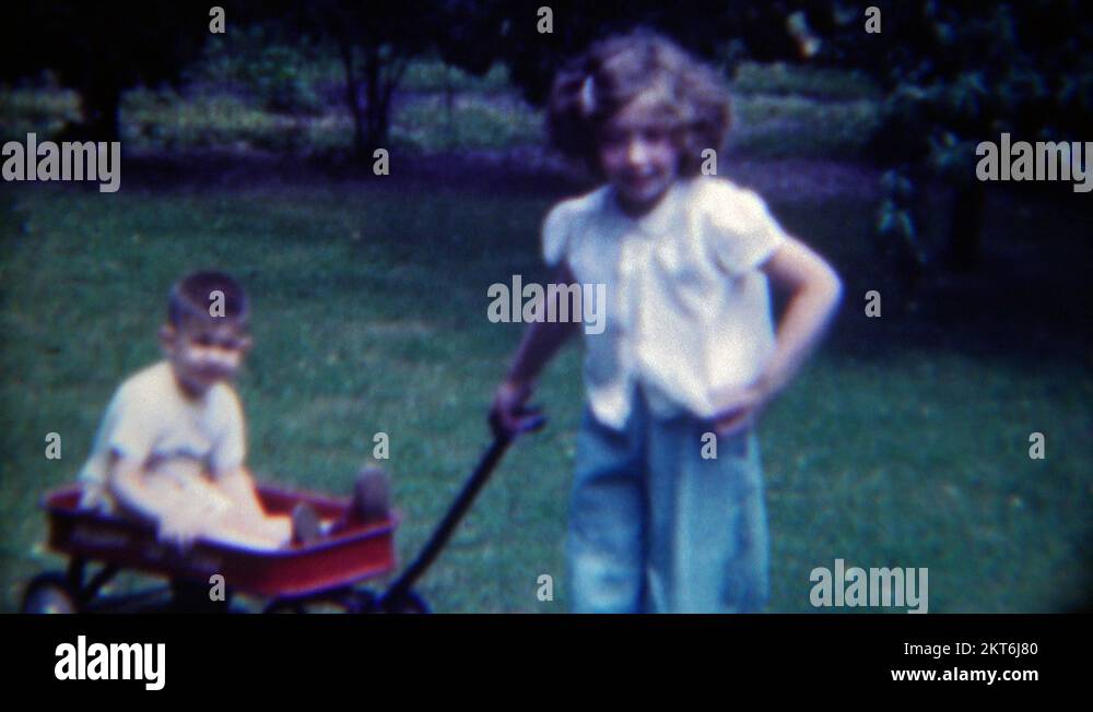 Young girl pulling red wagon Stock Videos & Footage - HD and 4K Video ...