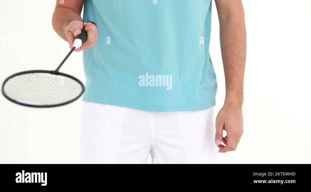 Man with badminton racket Stock Videos & Footage - HD and 4K Video ...