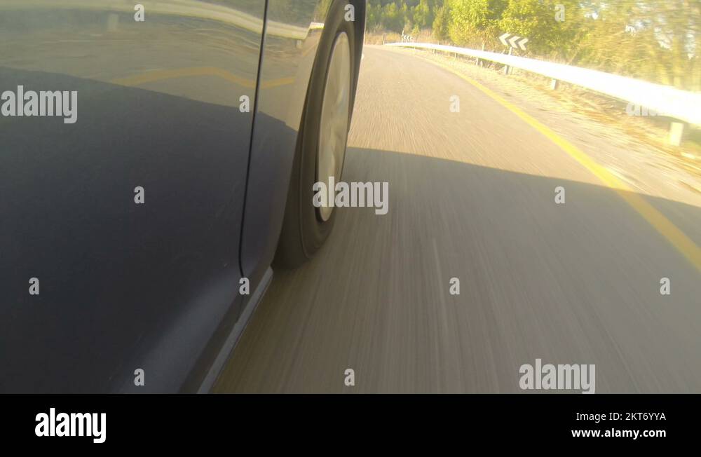 Car on a curved road Stock Videos & Footage - HD and 4K Video Clips - Alamy