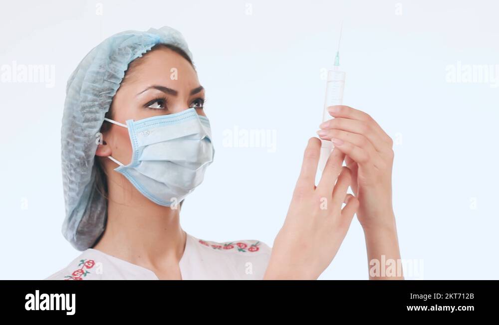 Beautiful nurse injection Stock Videos & Footage - HD and 4K Video ...