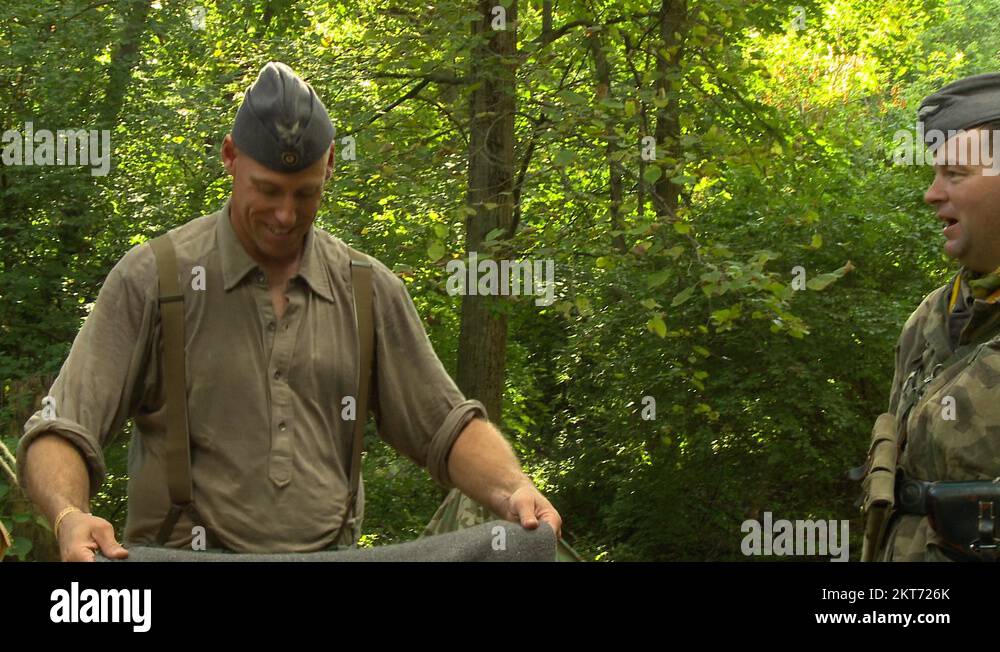 Camouflage uniforms of the german army in ww2 Stock Videos & Footage ...