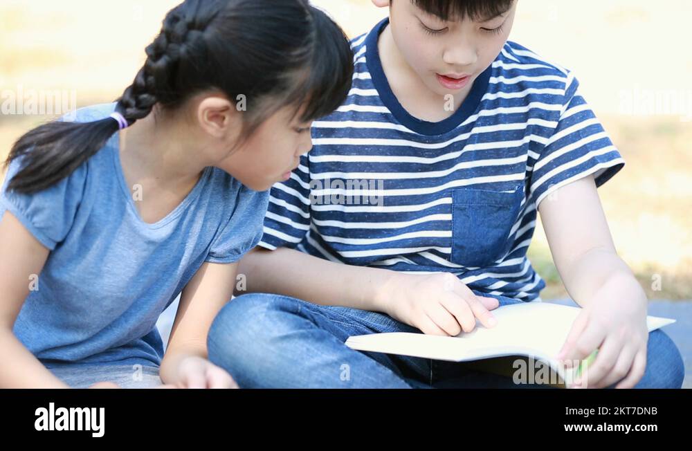 Sister reading book Stock Videos & Footage - HD and 4K Video Clips - Alamy