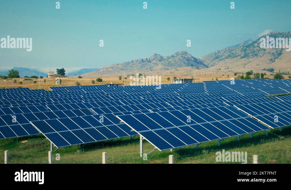 Solar power plant mountain Stock Videos & Footage - HD and 4K Video ...