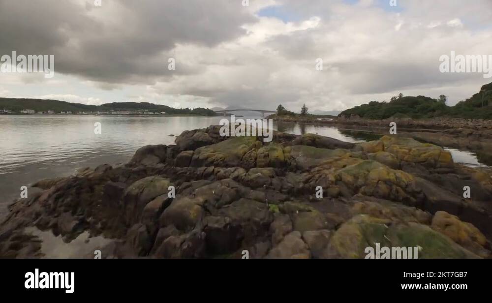 Skye bridge connecting scottish mainland Stock Videos & Footage - HD ...