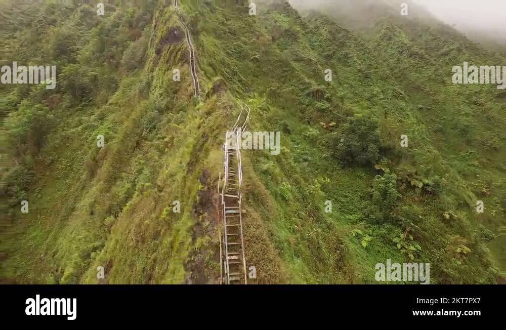 Hawaii haiku stairs Stock Videos & Footage - HD and 4K Video Clips - Alamy