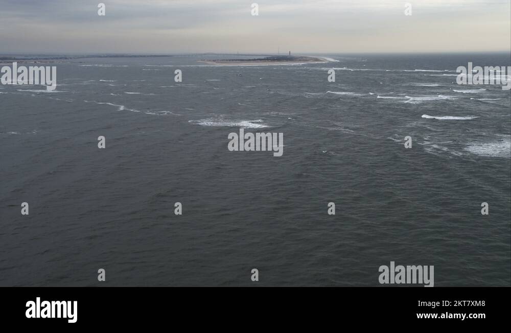 Crossing water to Robert Moses State Park in Long Island, New York ...