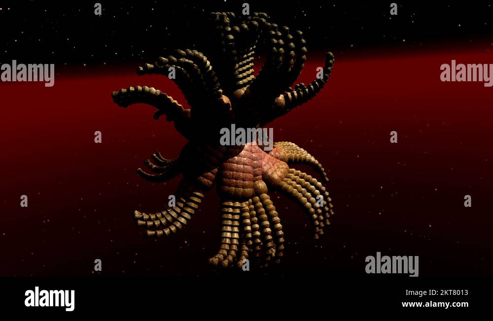 Animation of an alien Structure in 4K Stock Video Footage - Alamy