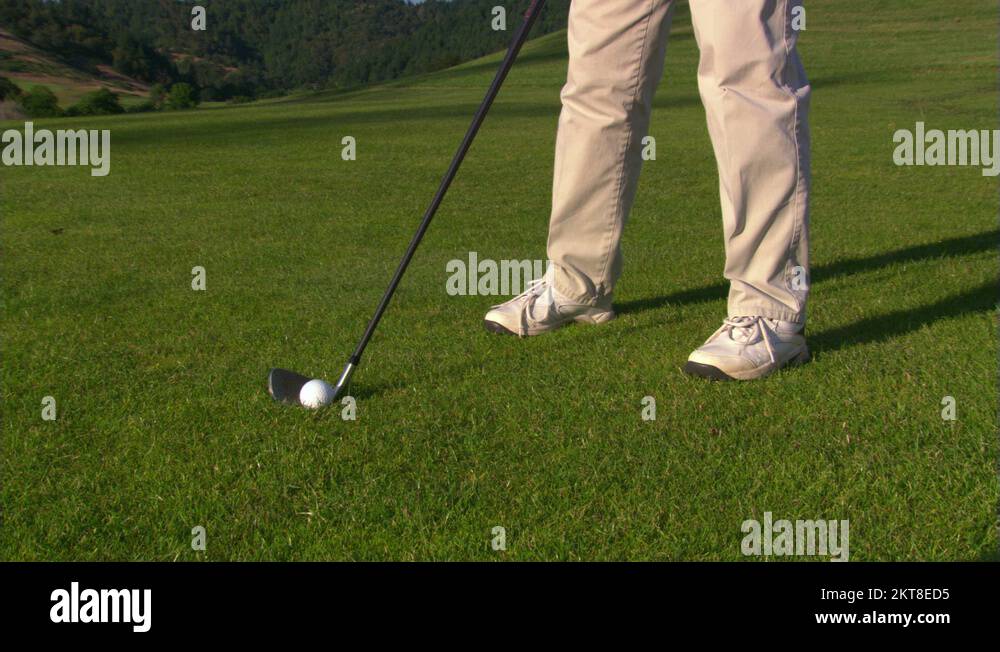 Golf club hitting ball close Stock Videos & Footage - HD and 4K Video ...