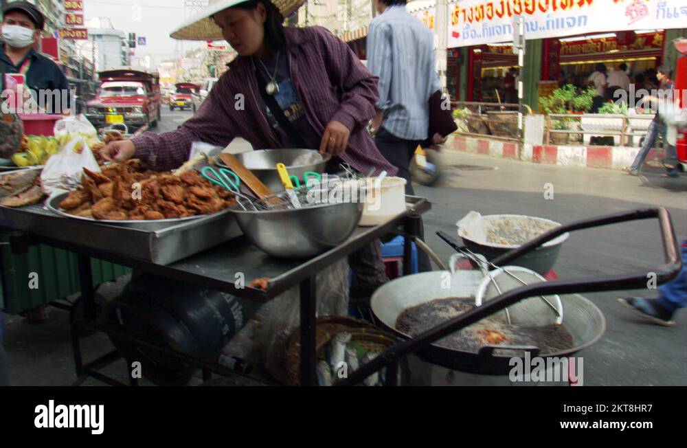 Chicken vendor market stall selling Stock Videos & Footage - HD and 4K ...