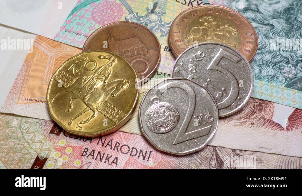Czech republic koruna coins Stock Videos & Footage - HD and 4K Video ...