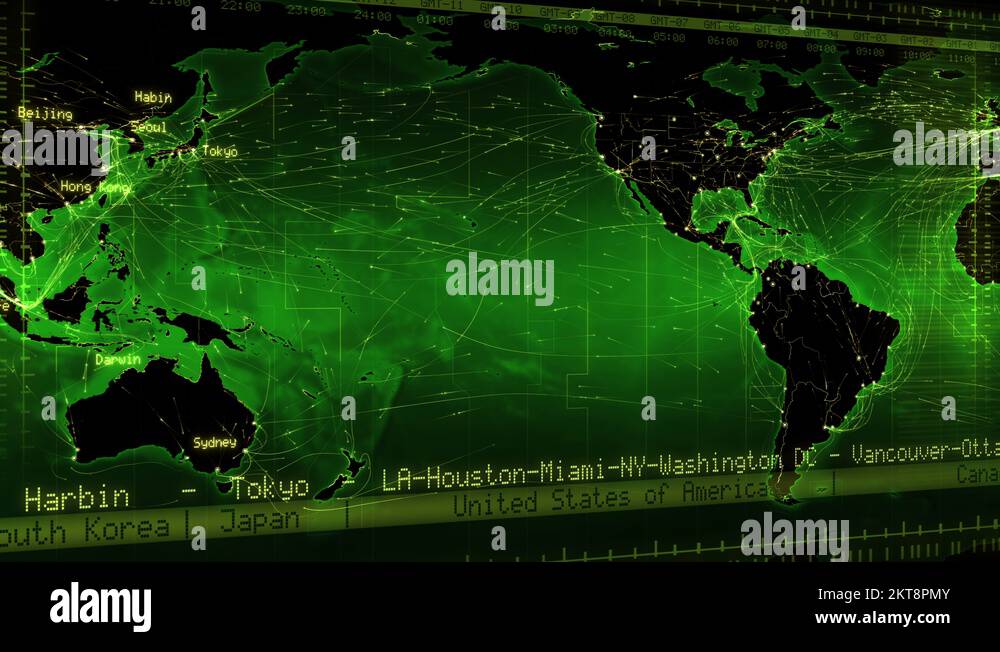 World map of time zones Stock Videos & Footage - HD and 4K Video Clips ...