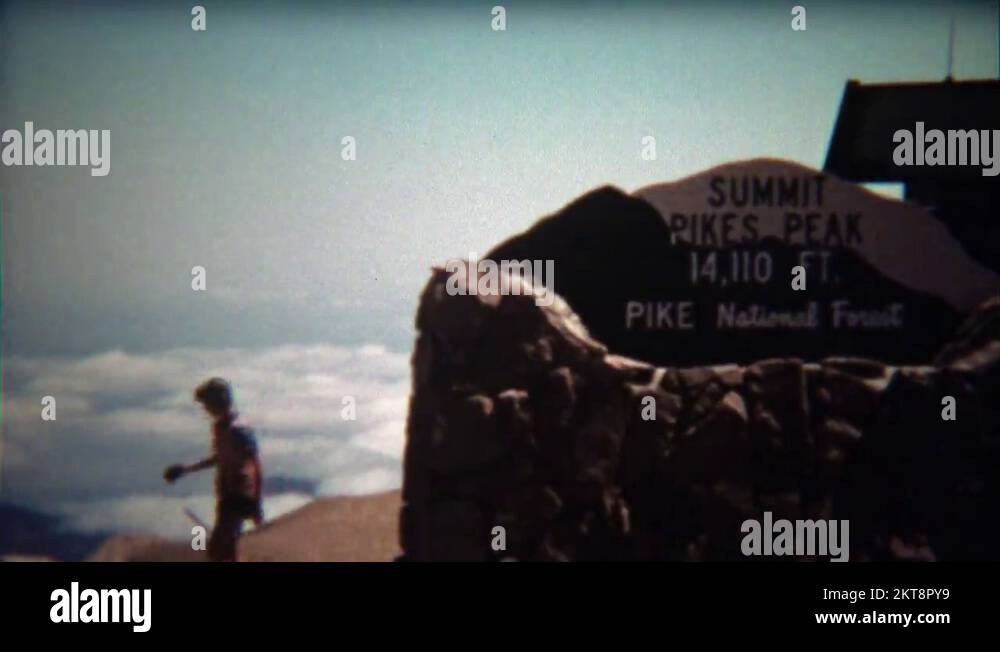 Pikes peak summit sign Stock Videos & Footage - HD and 4K Video Clips ...